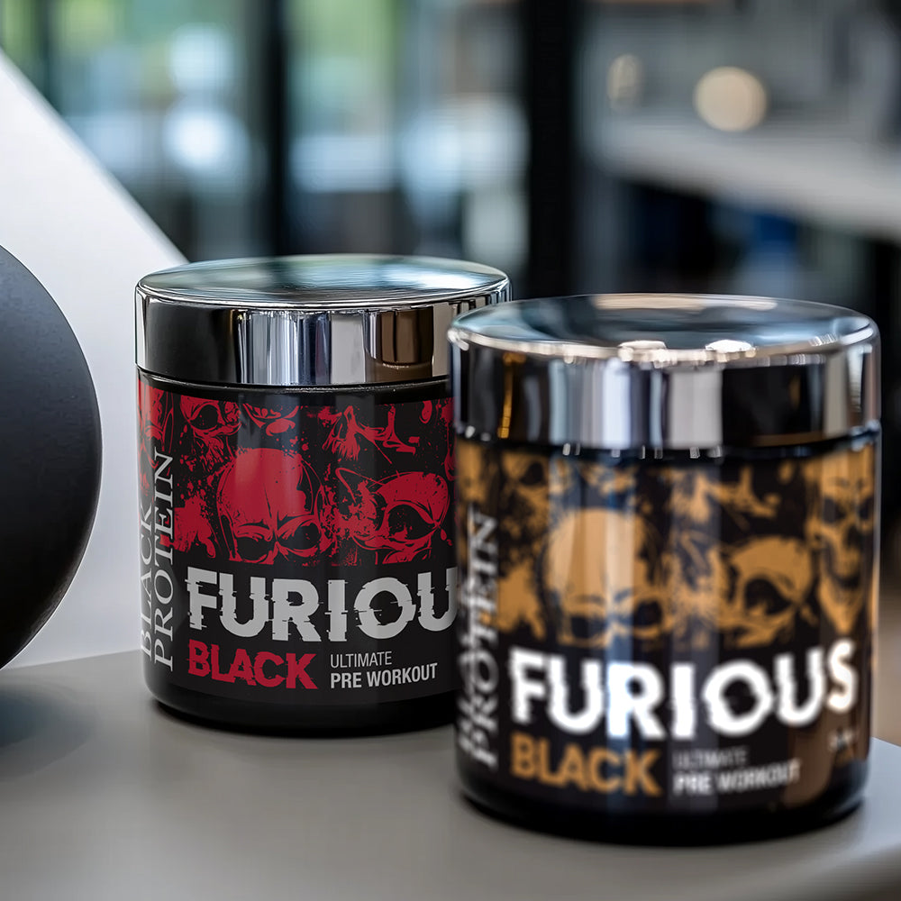 Furious black BLACK-PROTEIN Pot de 360 g Cerise BLAPWOCER360