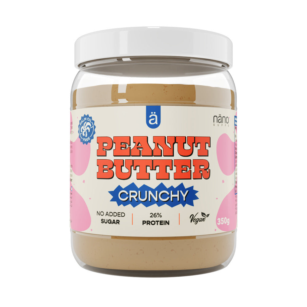 Beurre de cacahuètes Crunchy NANO SUPPS Pot de 350 g Crunchy NANBDCCHY350