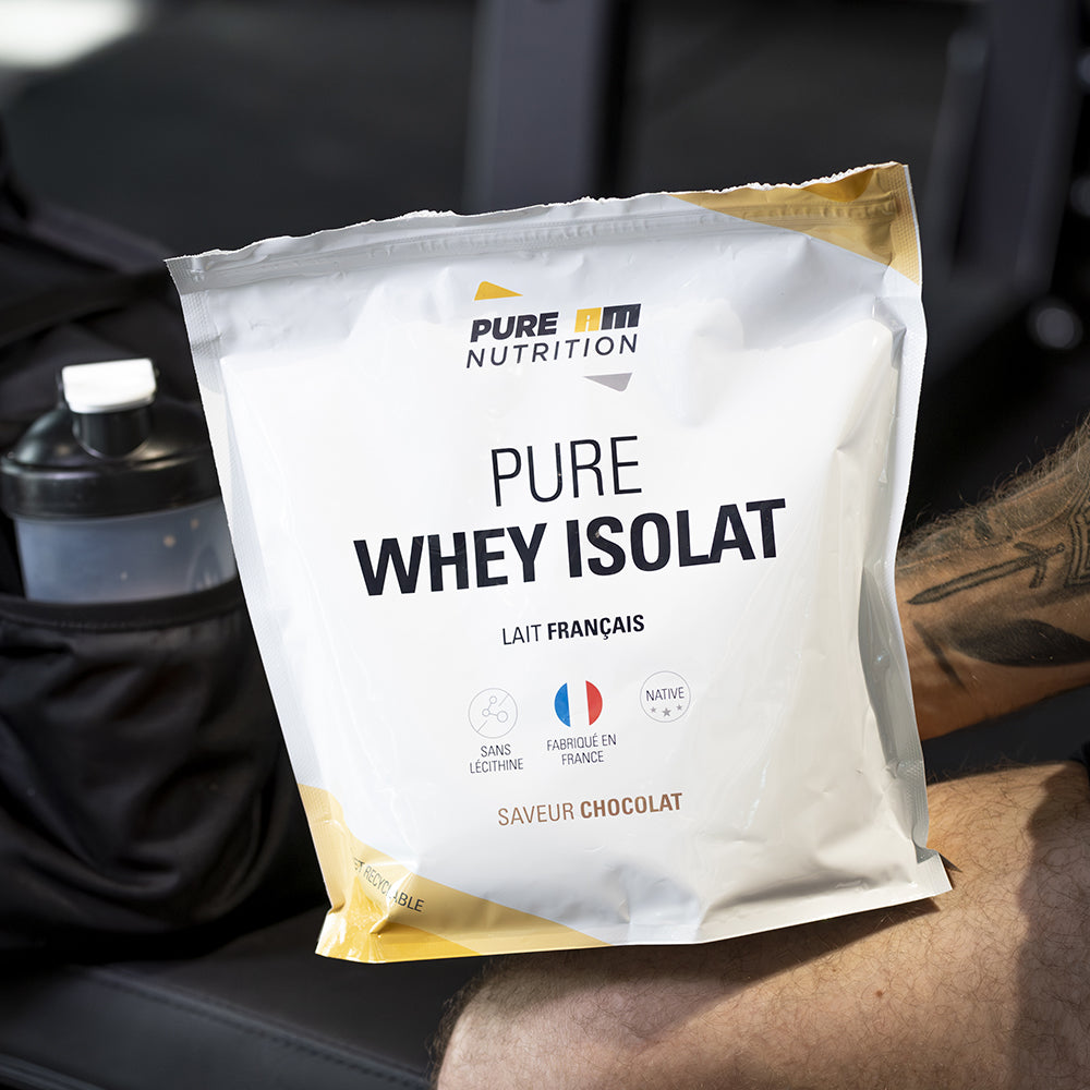 Pure Whey Isolat PURE AM NUTRITION Sachet de 700 g Chocolat PURWLA700VA